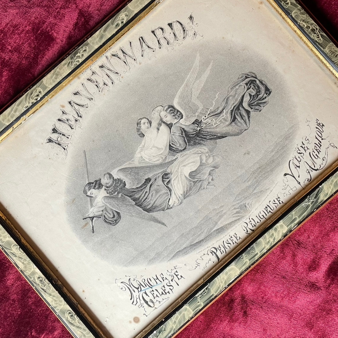 Victorian Mourning Sheet Music | Heavenward! – Roses & Rue Antiques
