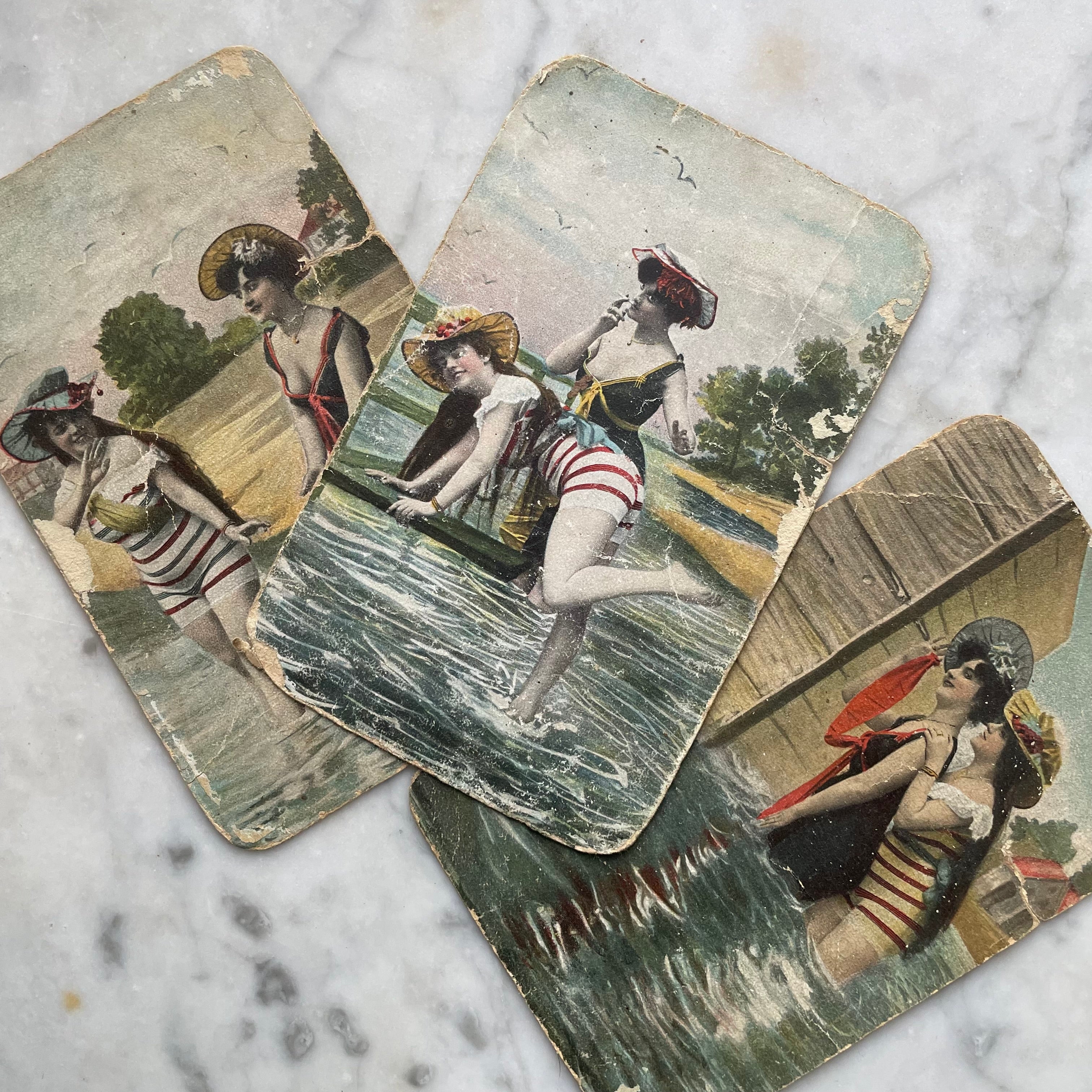 Antique Sapphic Postcards – Roses & Rue Antiques