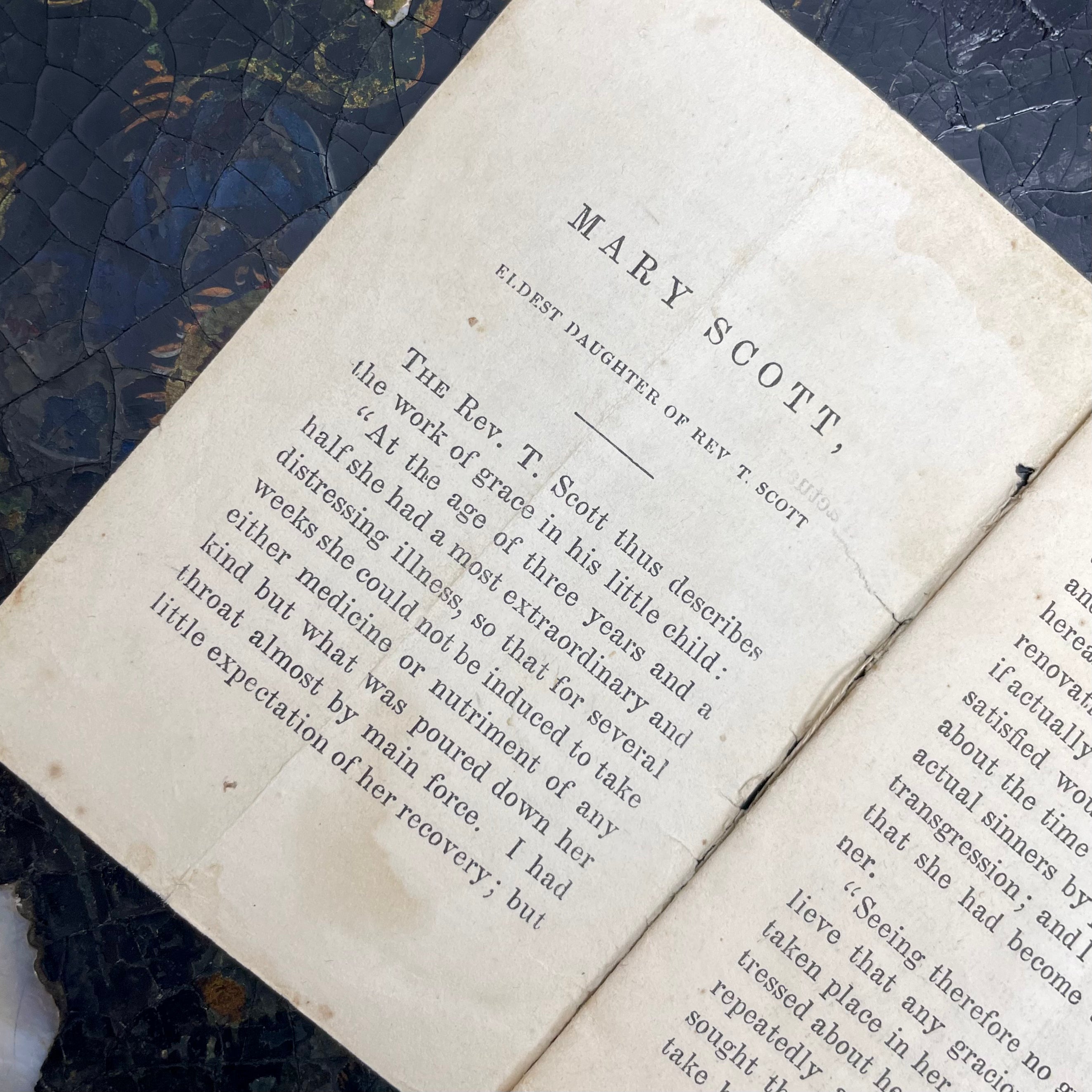 Mary Scott | Victorian Mourning Chapbook – Roses & Rue Antiques