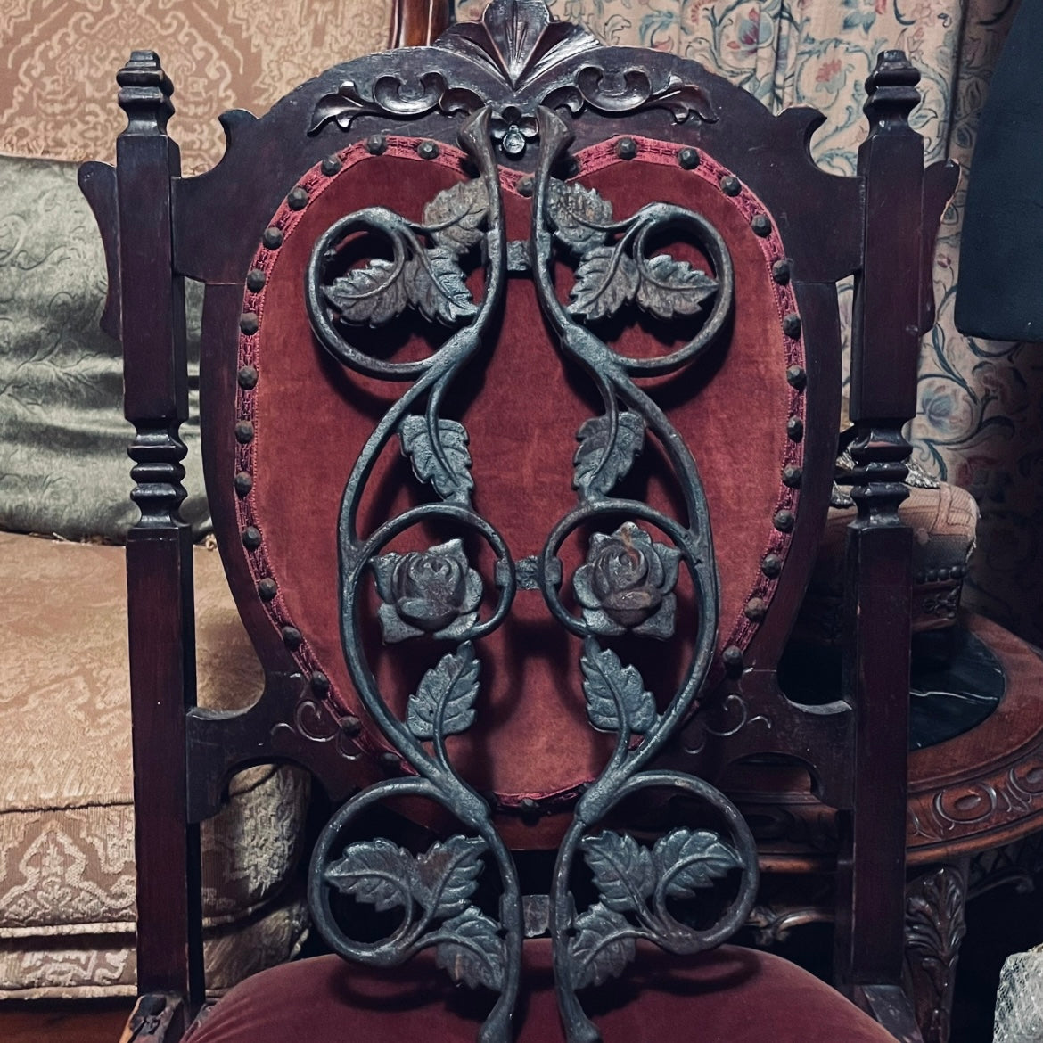 Antique Cast Iron Rose Panel – Roses & Rue Antiques